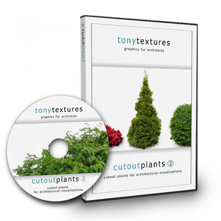 Cutout Plants V02 – Plants Entourage for Architecture Illustrations