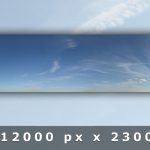 Sky Backgrounds Image Collection for Photoshop and Renderings