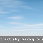 Sky Backgrounds Image Collection for Photoshop and Renderings
