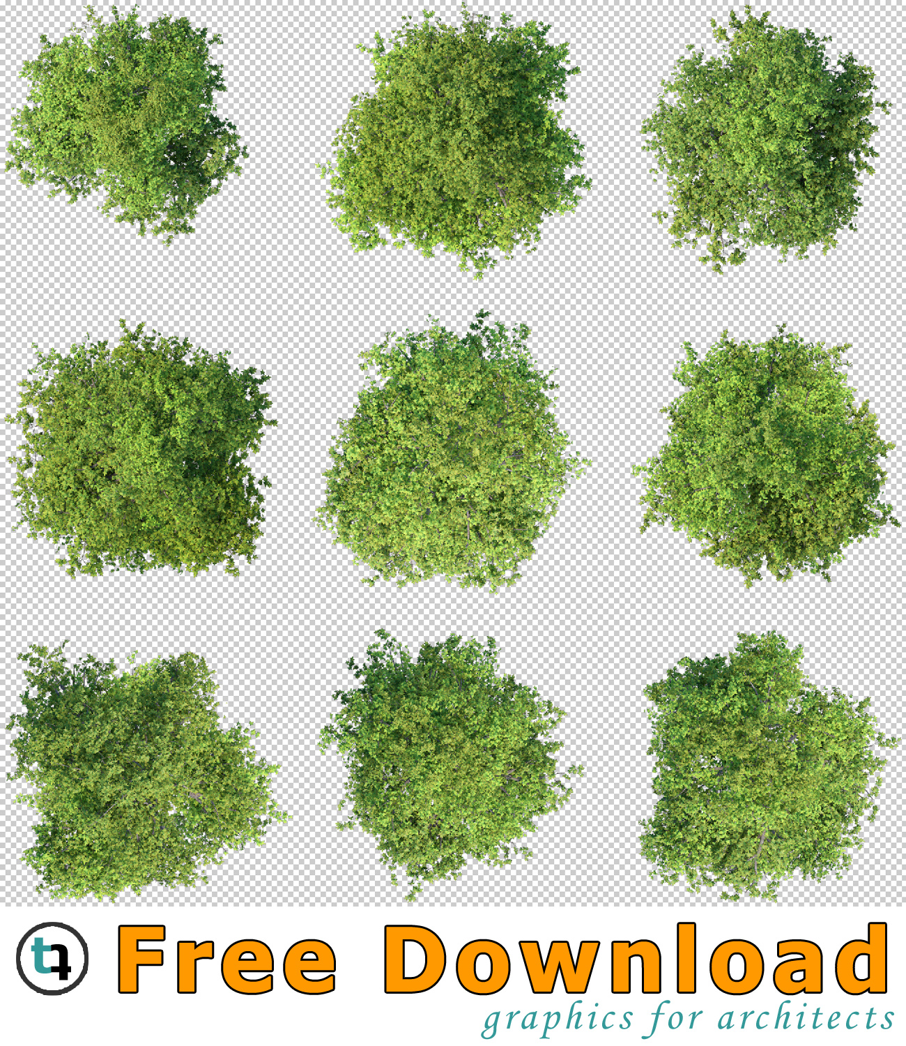 How to make a site plan architecture rendering in Photoshop