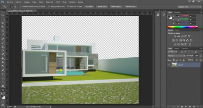 Architecture Rendering Photoshop Tutorial – Post Production