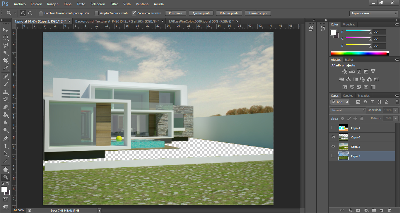 Architecture Rendering Photoshop Tutorial – Post Production