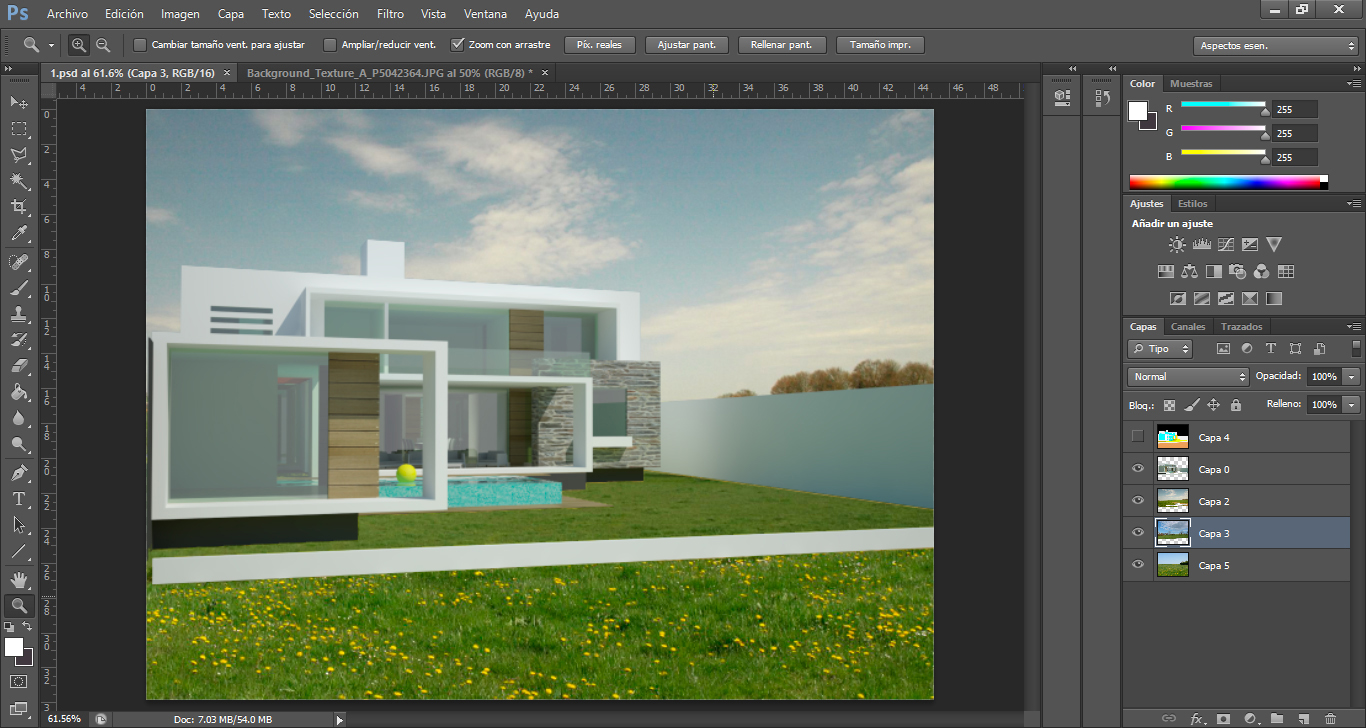 Architecture Rendering Photoshop Tutorial – Post Production