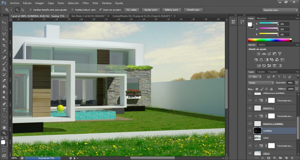 Architecture Rendering Photoshop Tutorial – Post Production