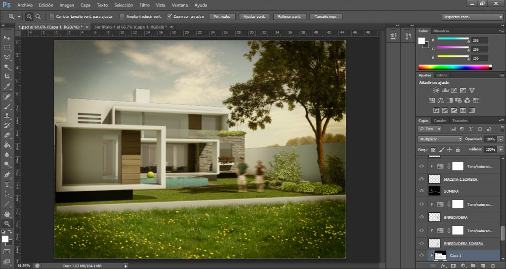 Architecture Rendering Photoshop Tutorial – Post Production