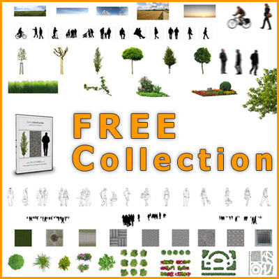 Download free architectural entourage for your next visualization project