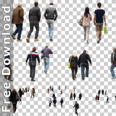 Download free architectural entourage for your next visualization project