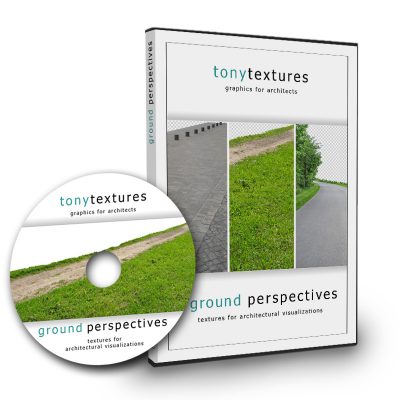 Ground Perspectives – Archviz Foreground Elements for 3D Renderings