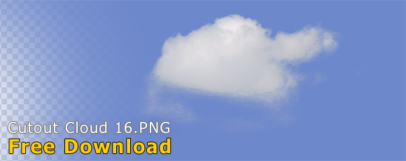 25 Free Cutout PNG Cloud Textures