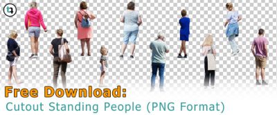 Free PNG: Persons + People Standing (Architecture Entourage)